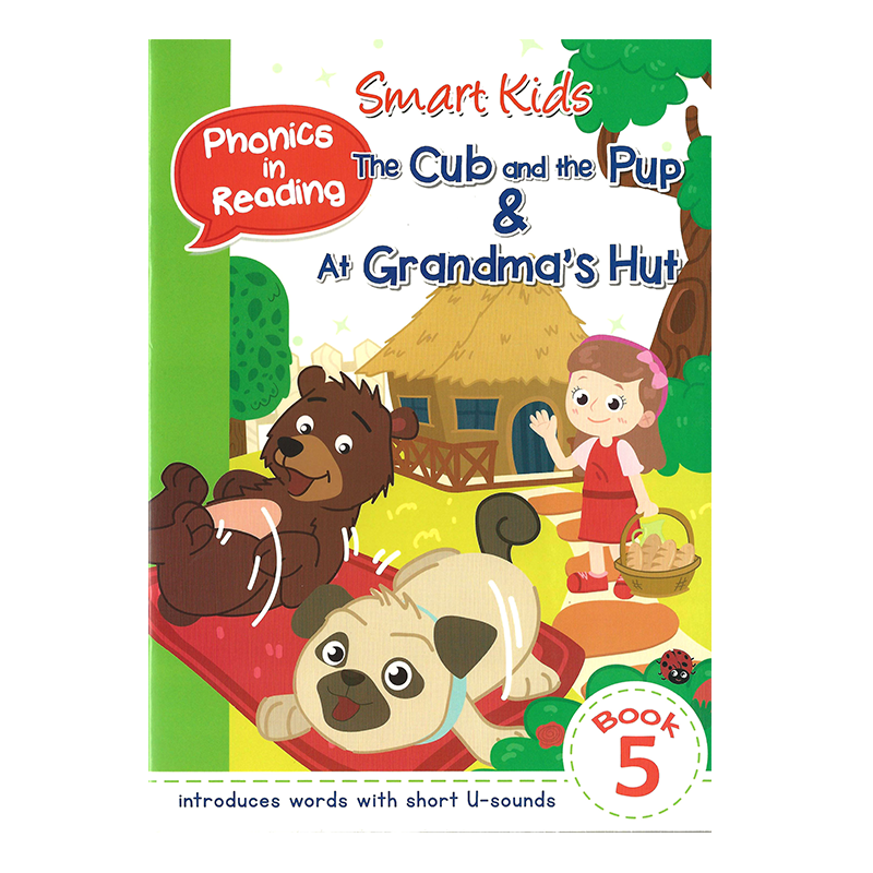 Learning is Fun. SMART KIDS PHONICS IN READING BOOK 5-THE CUB & THE PUP ...