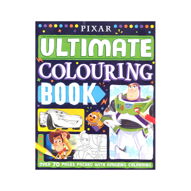 Learning is Fun. THE ULTIMATE COLORING BOOK-PIXAR