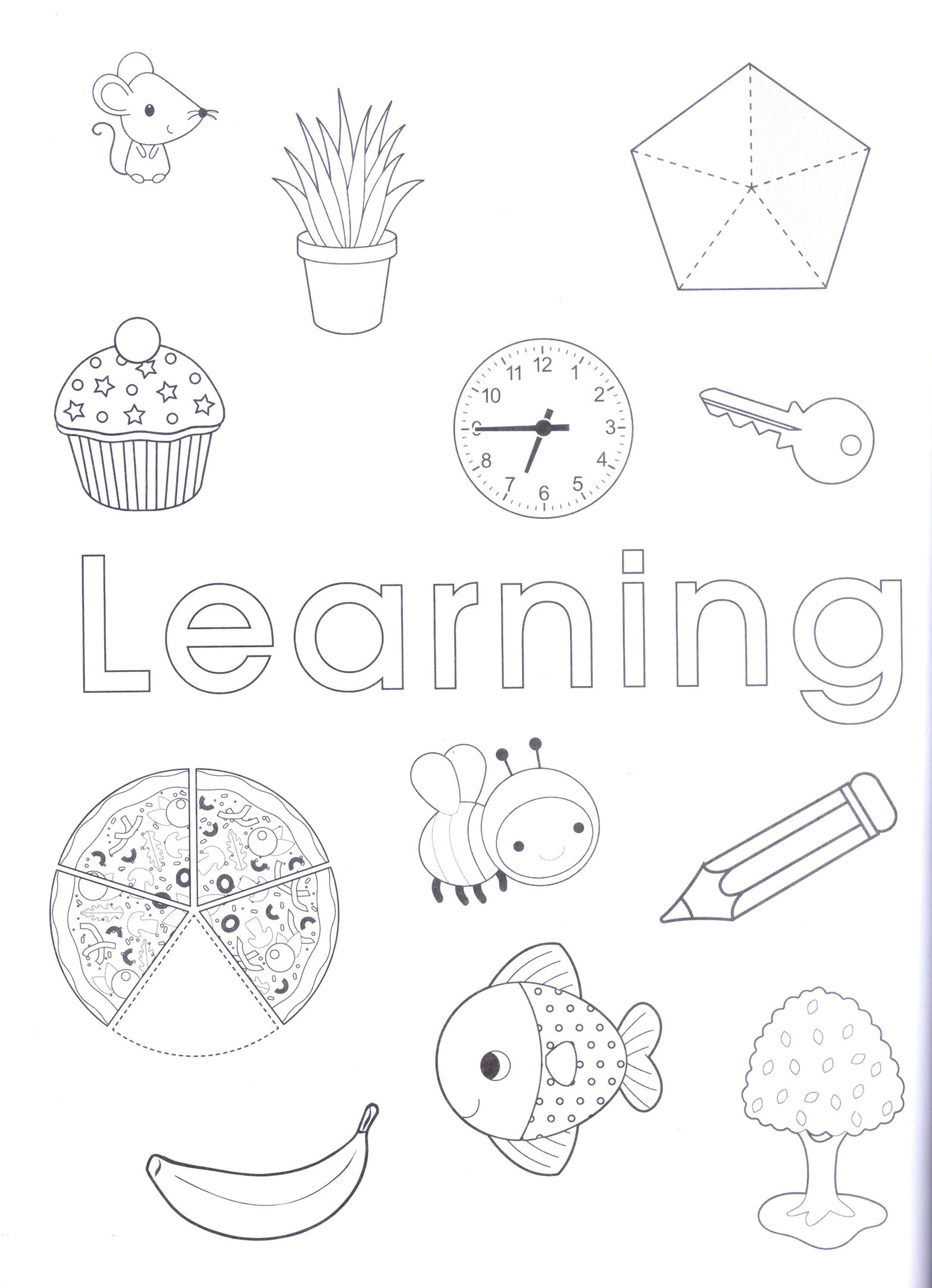 Learning is Fun. LITTLE GENIUS JUMBO WORKBOOK-STARTING SCHOOL AGES 5-6