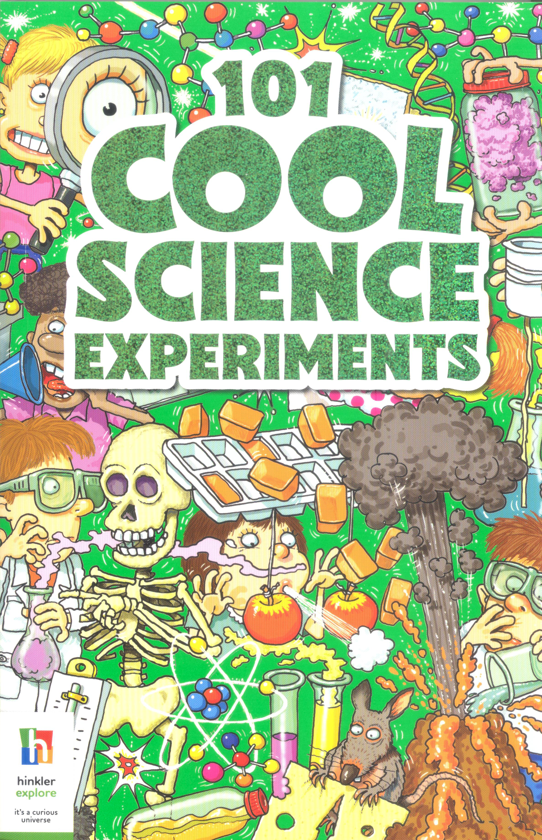 Learning is Fun. HINKLER EXPLORE-101 COOL SCIENCE EXPERIMENTS