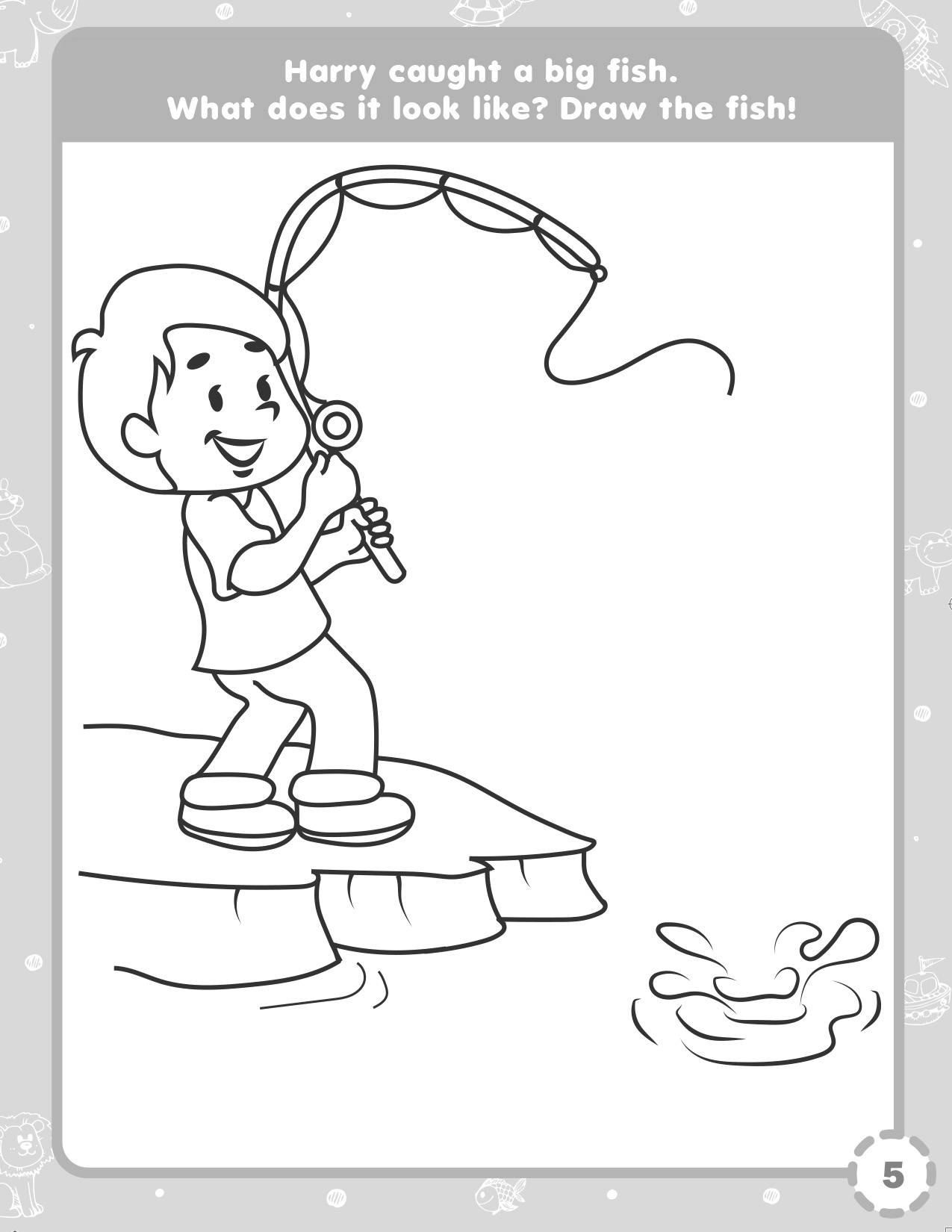 Learning is Fun. SMART KIDS FINISH THE PICTURE-DRAWING PROMPTS